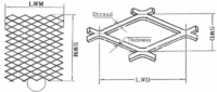 Honeycomb Expanded Metal | Expanded Hexagonal Hole Mesh in China