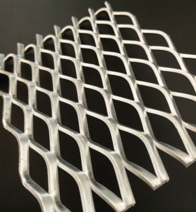 Aluminum Diamond Mesh | Decorative Expanded Aluminium Mesh Supply