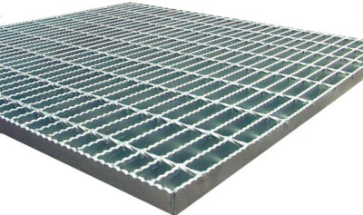 Galvanized Serrated Grating | Anti-slip Steel Bar Grating supply from China