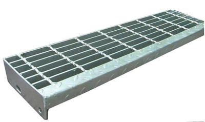 Steel Grating Stairs | Galvanized Metal Stair Treads | HoleMetals.com